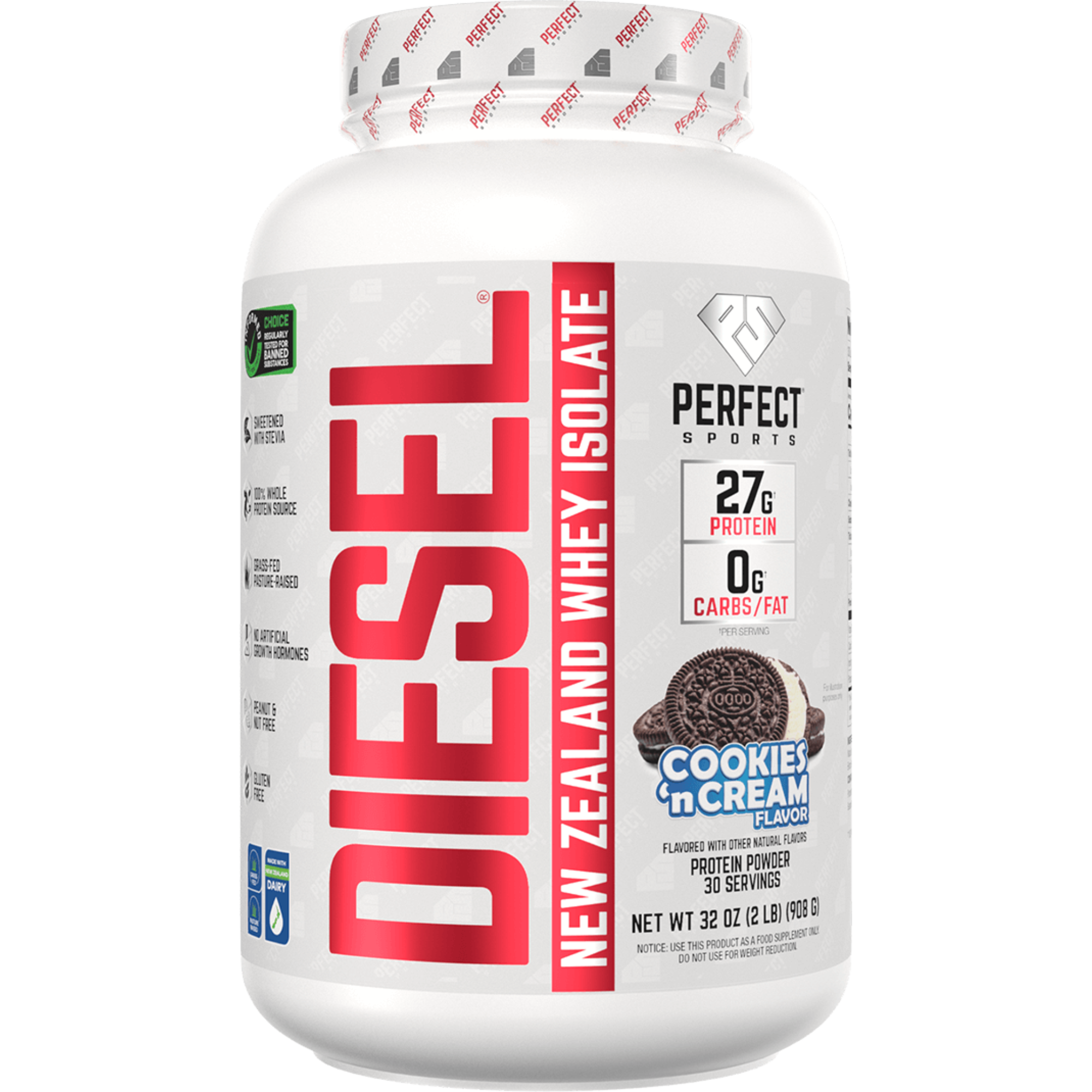 DIESEL® Whey Protein Isolate Nueva Zelanda | 27g Proteína Premium ...